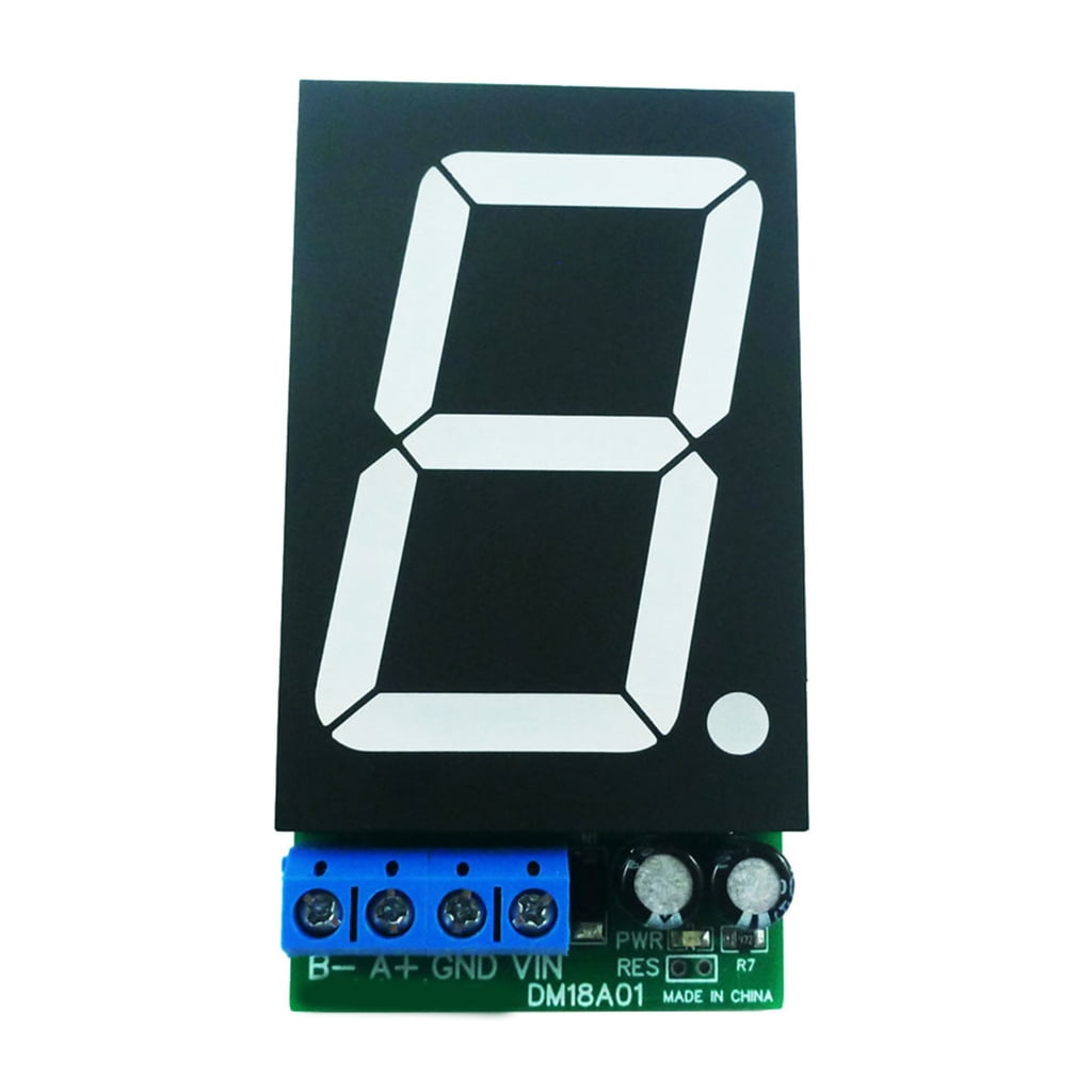 Zeiwohndc PLC Compatible RS485 Modbus 1.8" Digital LED Display Module ...