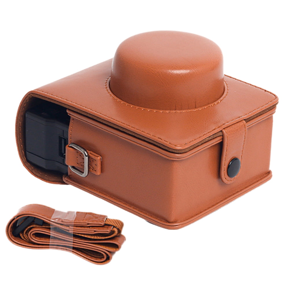 Zeiwohndc PU Leather Camera Bag for Automat Cameras Protections Pouch ...