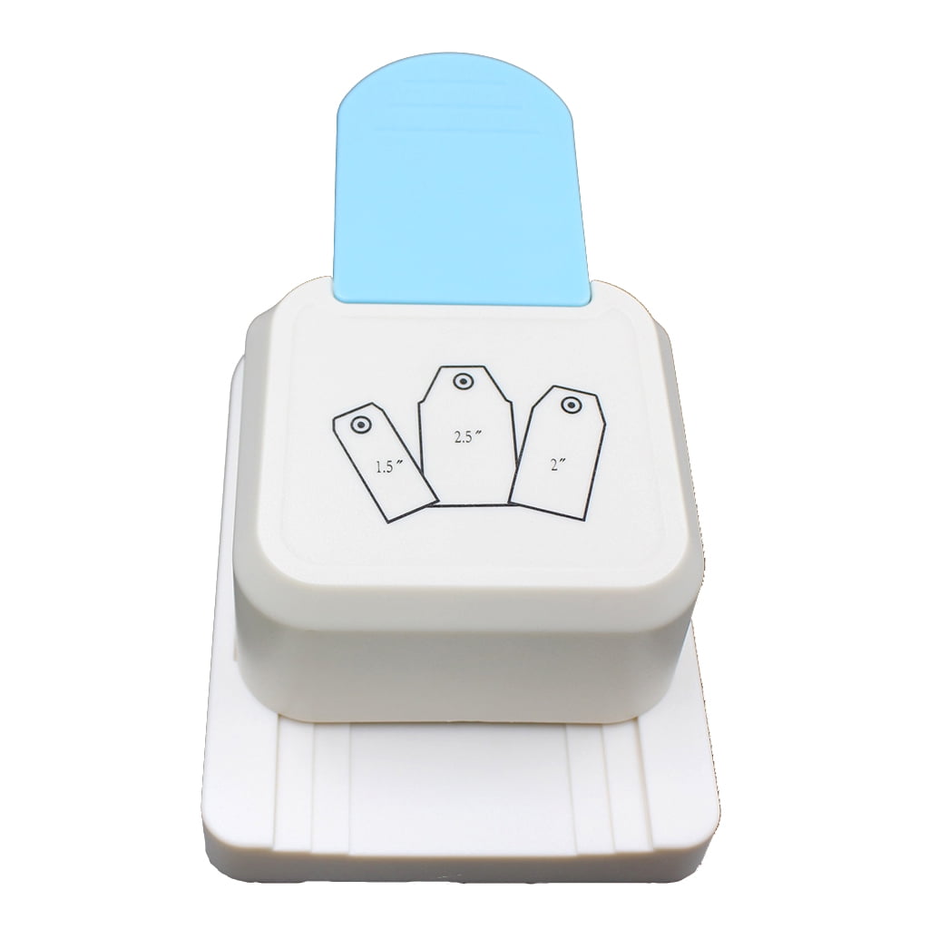Zeiwohndc Paper Punches for Paper Crafts 3 in 1 Tag Label Cutter for ...