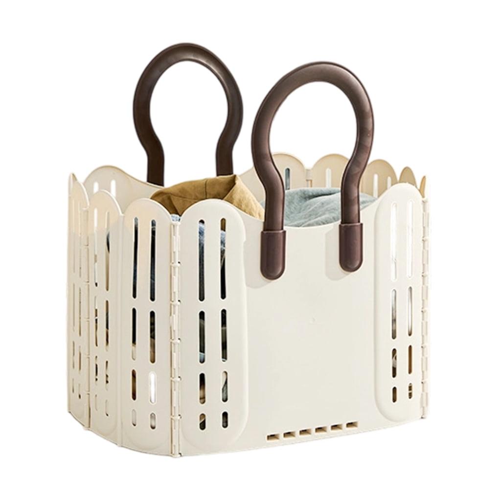 Zeiwohndc Permanent Collapsing Clothes Hamper Space Efficient Split toe ...