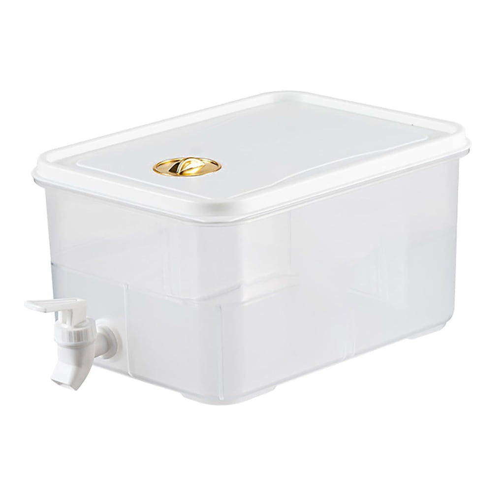 Zeiwohndc Plastic Drink Dispenser Pitcher Clear Body Visible Scale ...