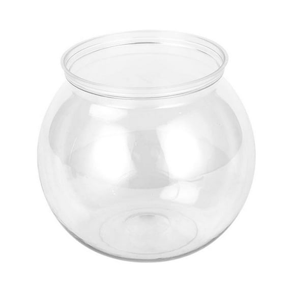 16 oz Clear Mini Plastic Fish Bowls (12 Pack) for Drinks, Decorations ...