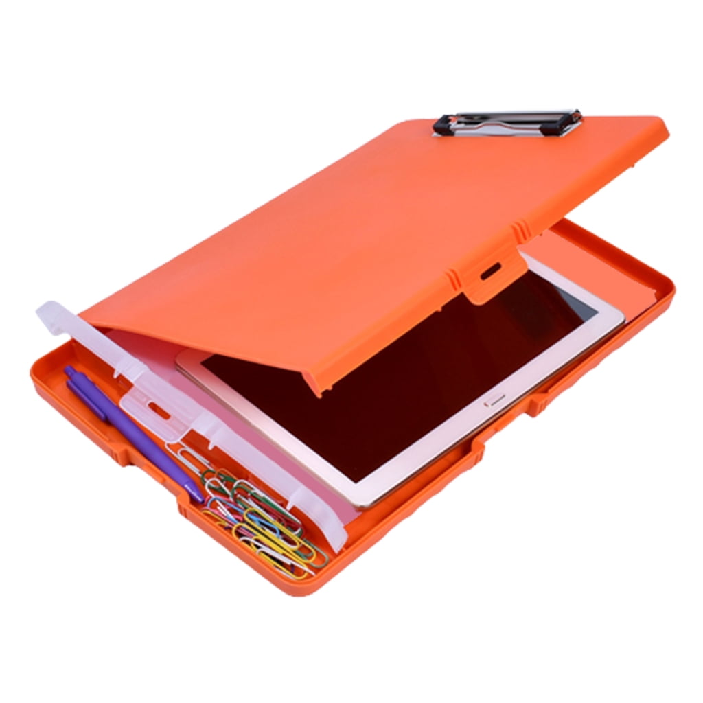 Zeiwohndc Portable Clipboard with File Case Document File Organizer ...
