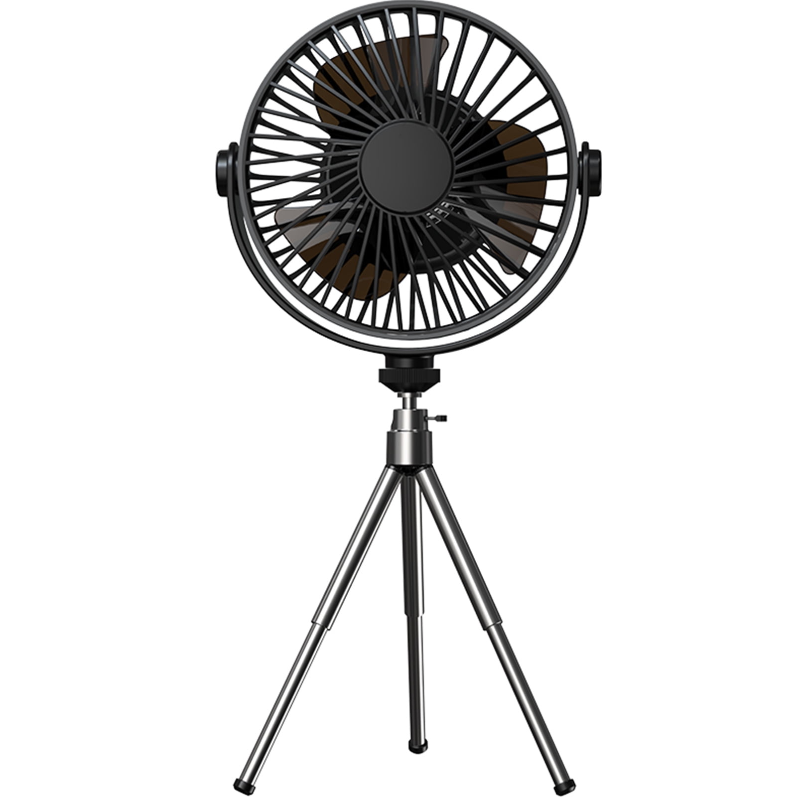 Zeiwohndc Portable Table Fan Remote Control Canopy Fan with LED Lamp ...