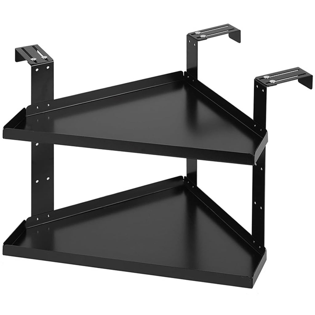 Zeiwohndc Practical Adjustable Corner Shelf For Office Cubicles Wall ...