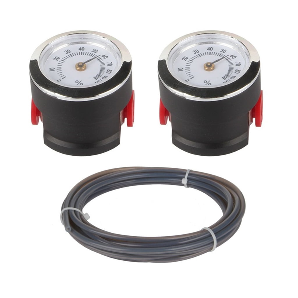Zeiwohndc Precise PETG Humidity Detection Set Durability Black Aluminum ...