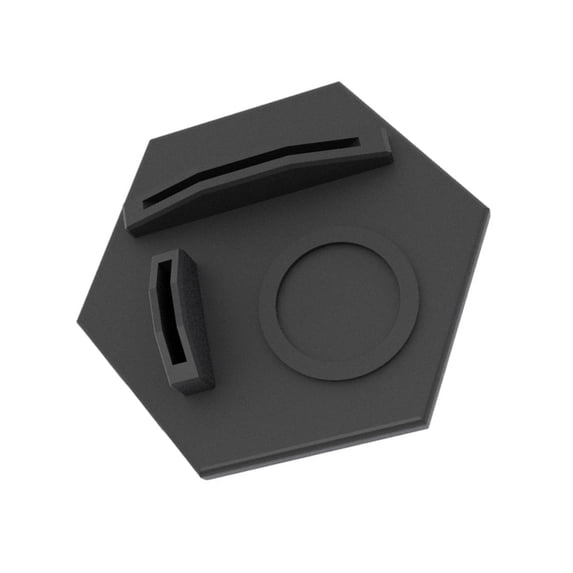 Zeiwohndc Professional Hexagonal Coffee Tool Storage Nonslip Base ...