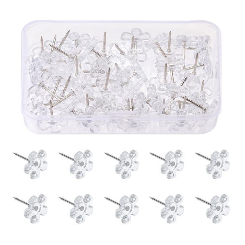 Zeiwohndc Pushpin Decorative Thumb Tacks Map Pins for Displaying ...