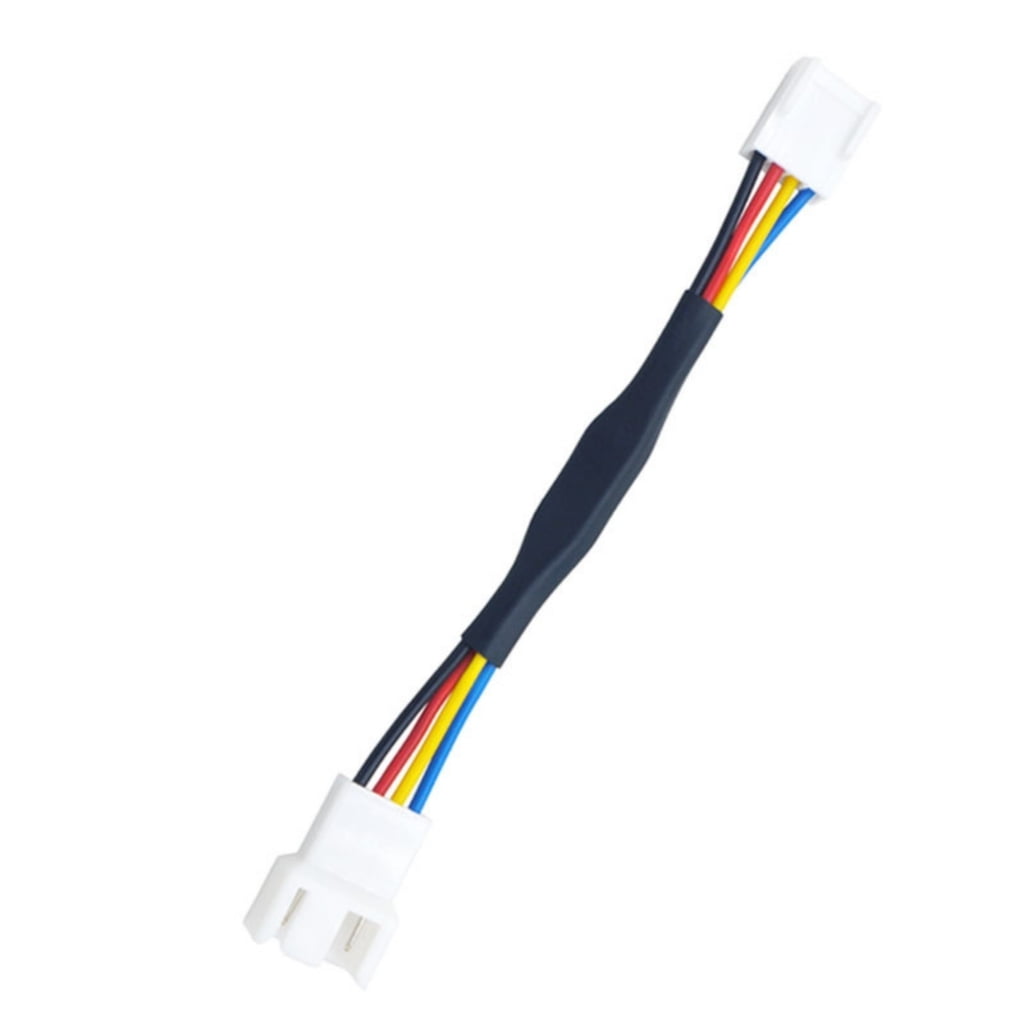 Zeiwohndc Pwm Temperature Control 4Pin Fan Extension Cable For Graphics ...
