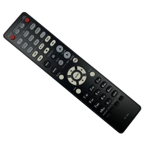Zeiwohndc Quick Change Battery Remote Control for RC1234 Television ...