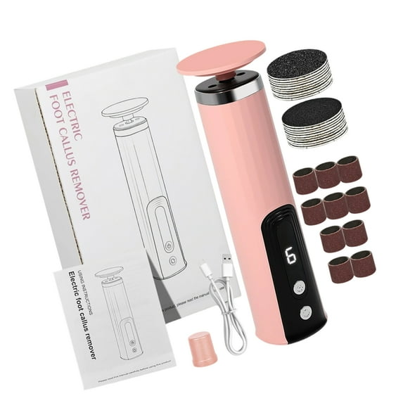 Zeiwohndc Rechargeable Foot Grinder for Hard Skin Safety System Easy ...