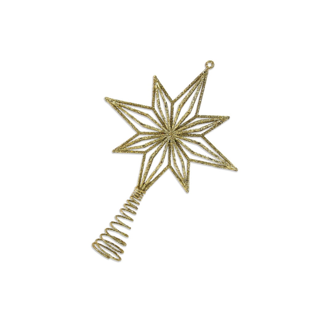 Zeiwohndc Recyclable Hollow Metal Star Ornament Classical Christmas ...