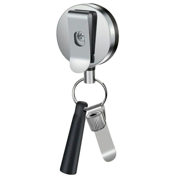 Zeiwohndc Retractable Pull Pen Pencil Holder With Belt Clip Key ...