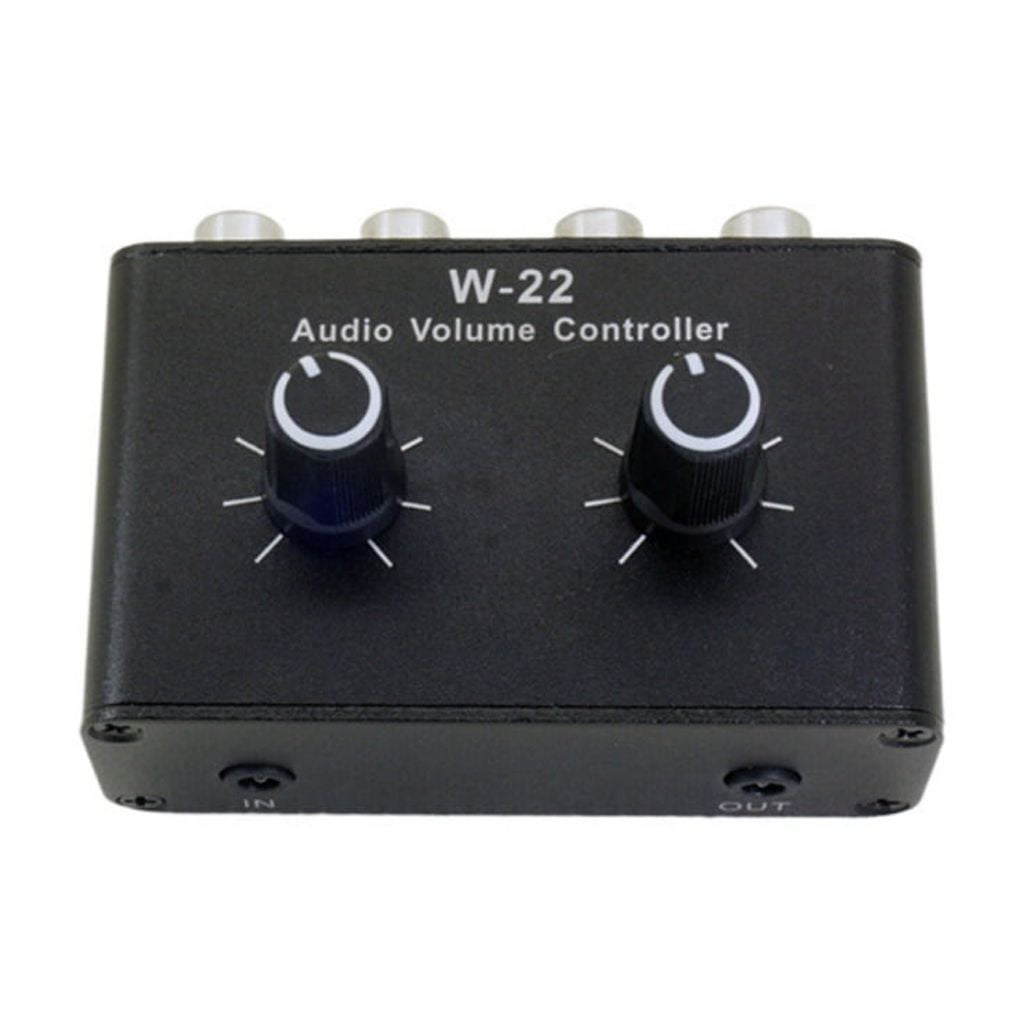 Zeiwohndc Simple Plugs & Plays Volumes Control Box 3.5mm Regulator for ...