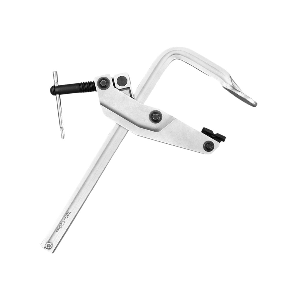 Zeiwohndc Sliding Arm Bar Clamp 120mm Depth Screw Clamp Quick Grip ...