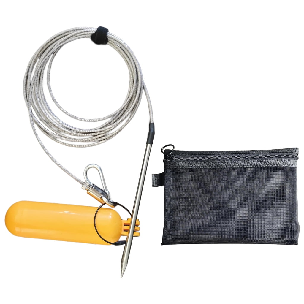 Zeiwohndc Spear Fishing Fish Stringer with Cable and Float Ball for ...