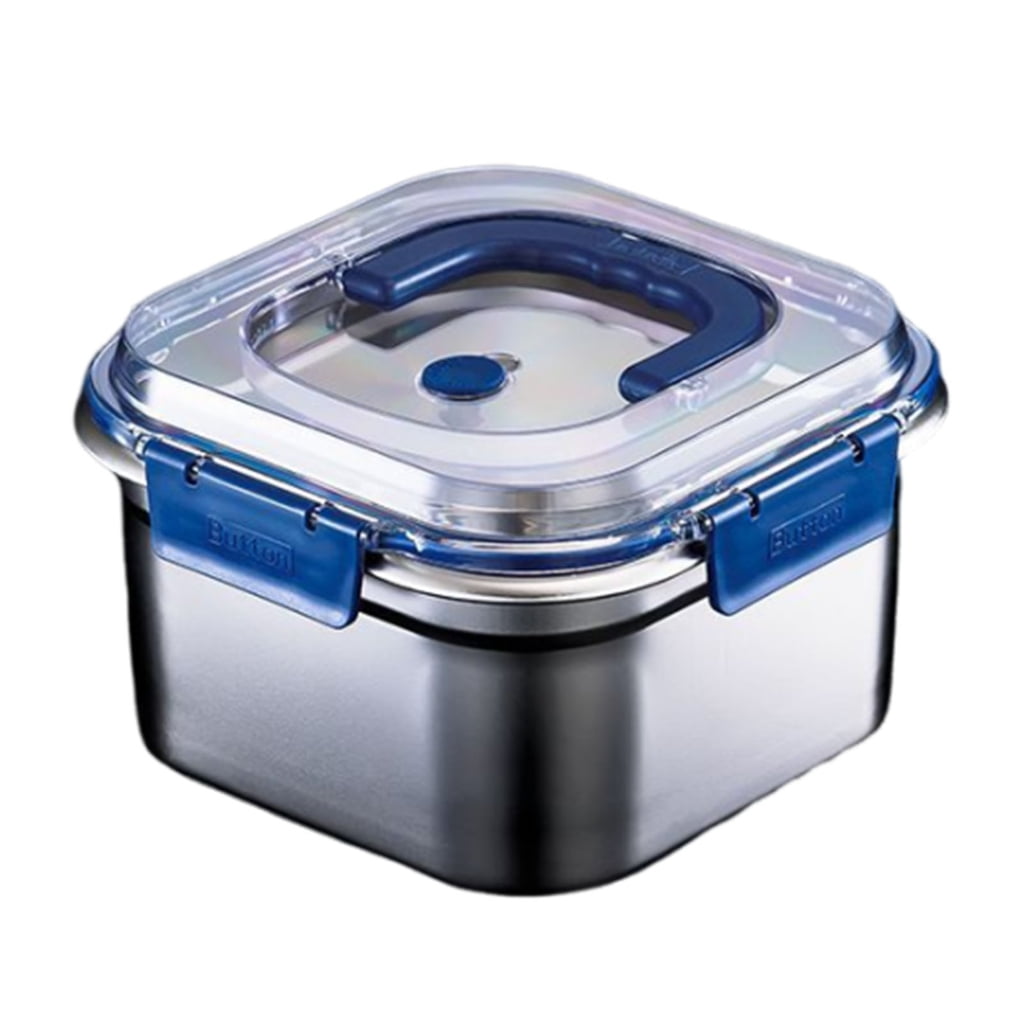 Zeiwohndc Stainless Steel Meal Preparation Container Food Crisper with ...