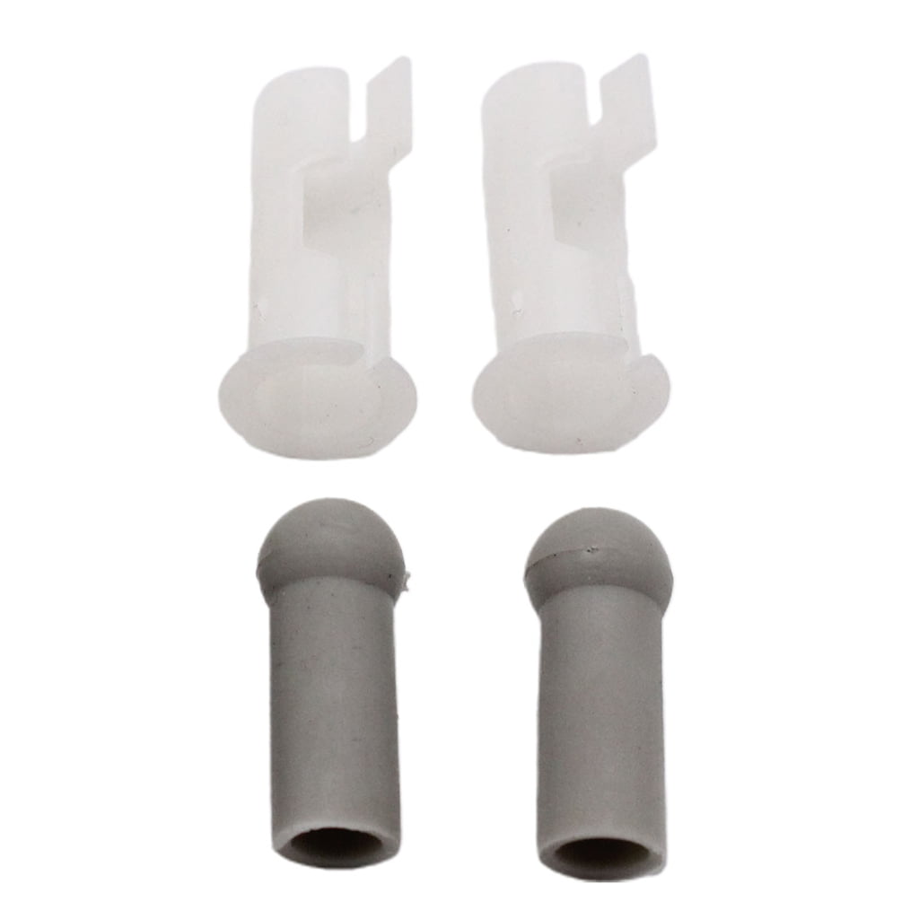 Zeiwohndc Sun Visor Support End Rubber-Tips & Plastic Bushings Kit Fit ...