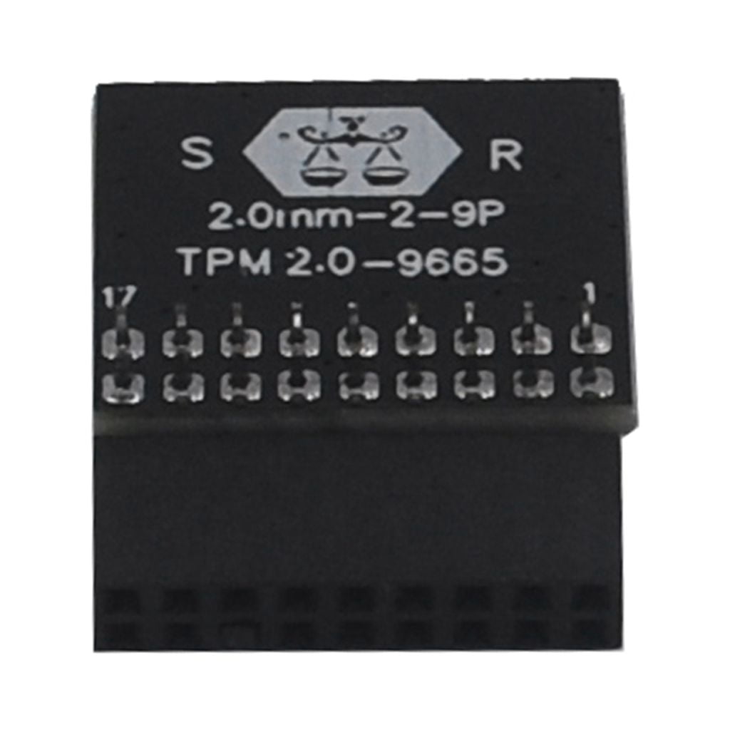 Zeiwohndc TPM 2.0 Encrypted Protector Module LPC Interface Remote Card for AS Rock - Walmart.com