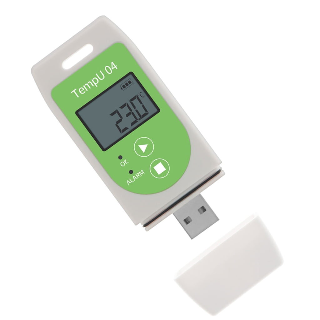 Zeiwohndc Temperature Data Recorder USB Digital Large Capacity ...