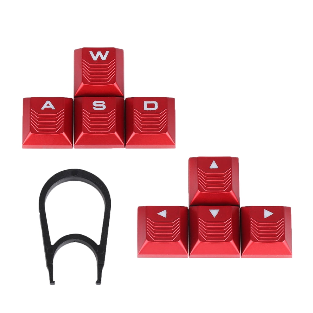 Zeiwohndc Threaded Keycaps Translucent WASD and Arrows Keys Keycap ...