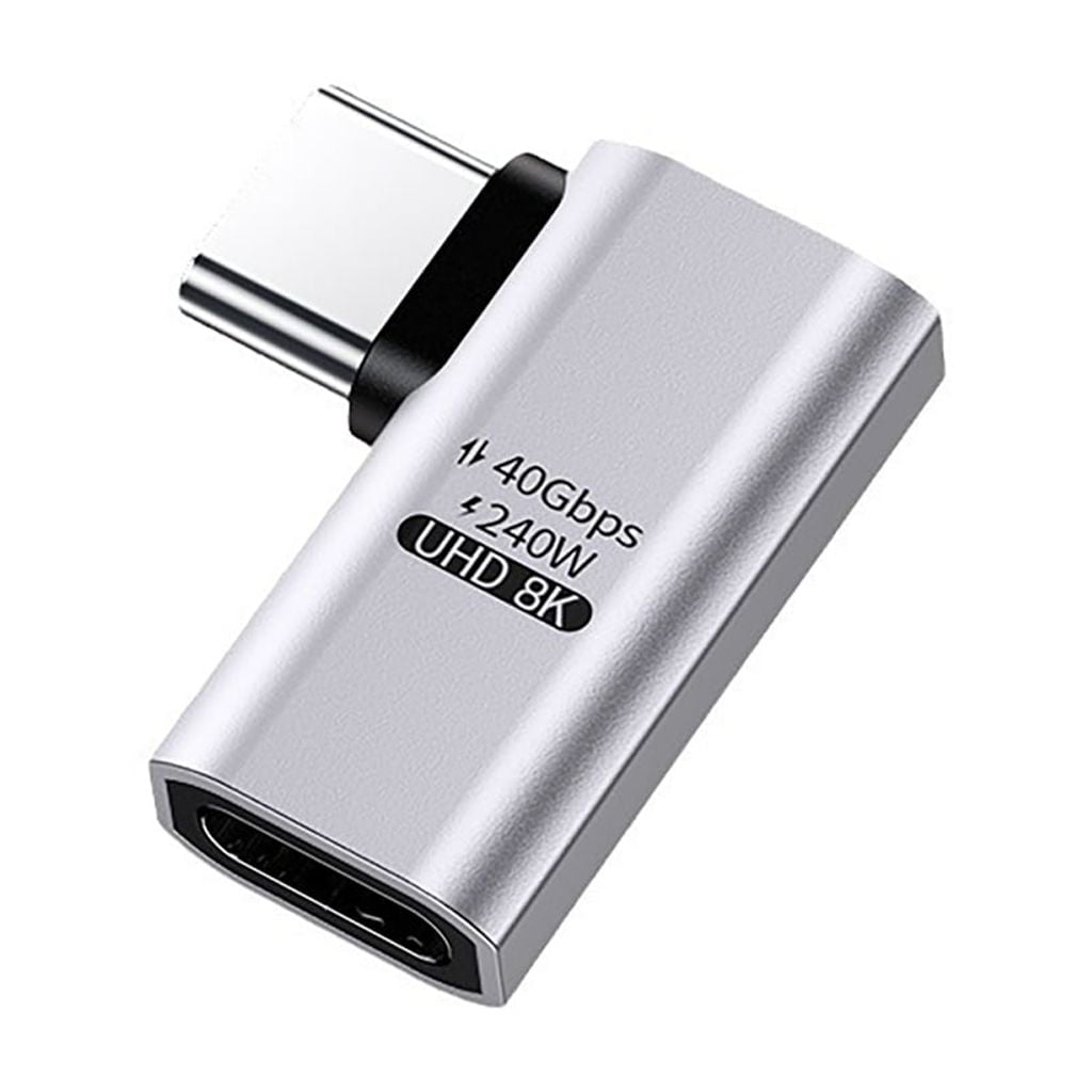 Zeiwohndc Type C Male Female Connectors 8K Video 240W Charging Adapter ...