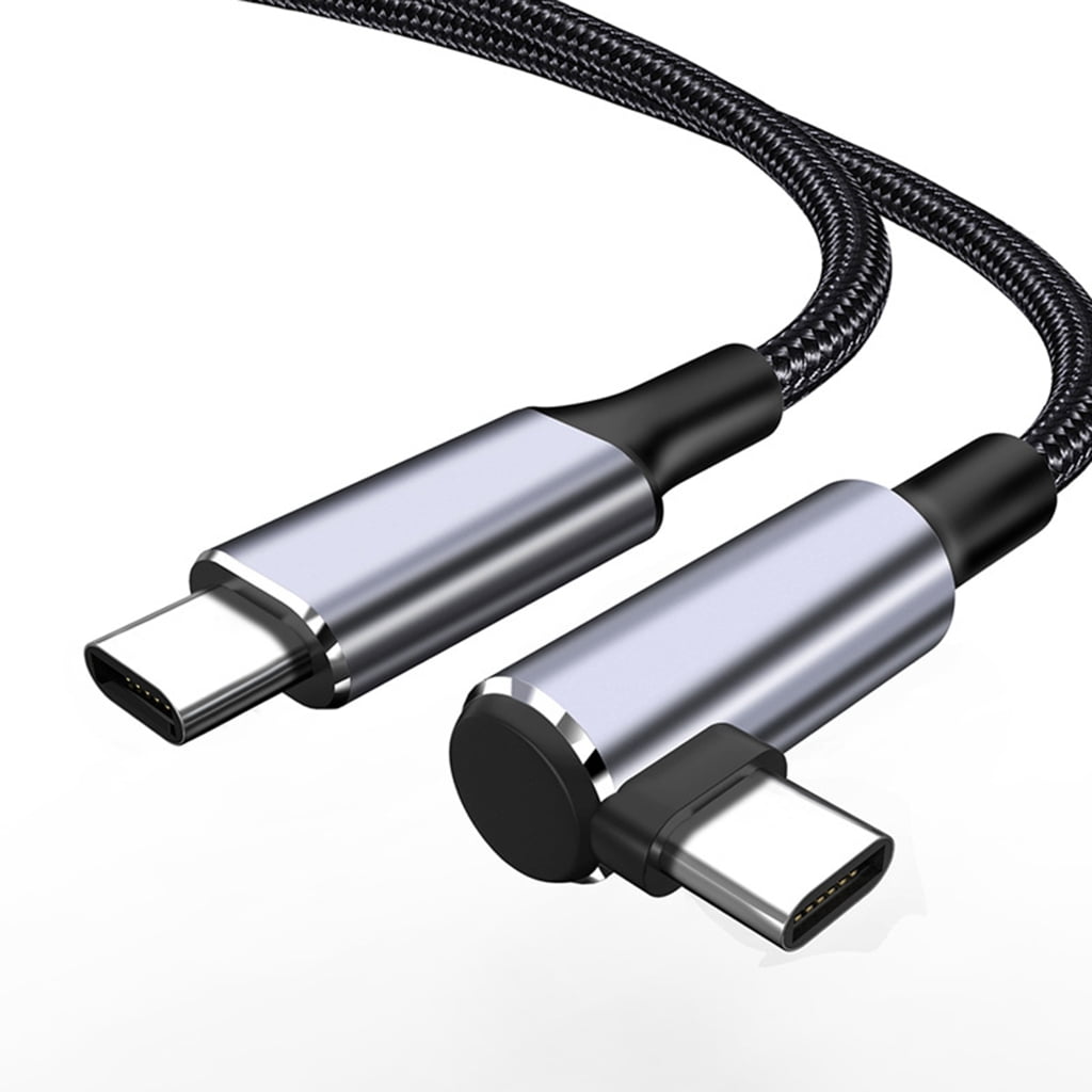 Zeiwohndc Type-C USB-C Fast Charging USB C to C Cord 90Degree PD100W ...