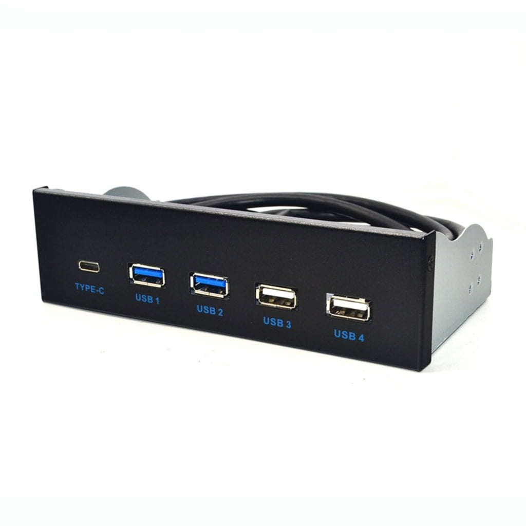Zeiwohndc USB 3.1 Front Panel USB Hubs USB TypeC TypeE + 2 Port USB3.0 ...
