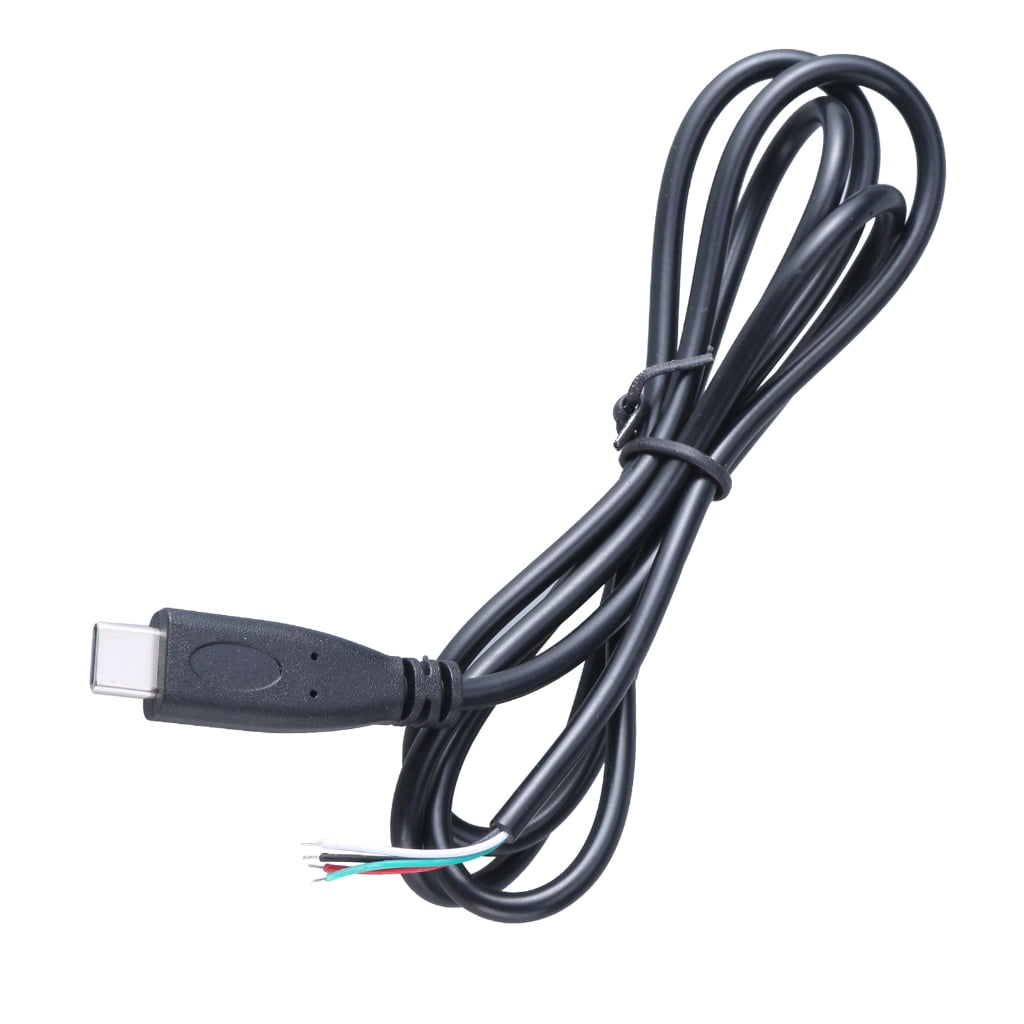 Zeiwohndc USB C Male to 4Pin Power Extension Cable Type C Open End ...