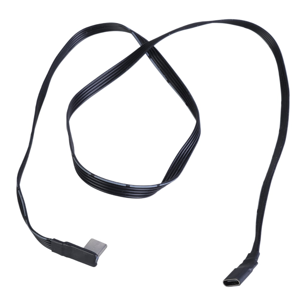 Zeiwohndc USB C Male to Female USB C Ribbon Cable Charging Cord Support ...