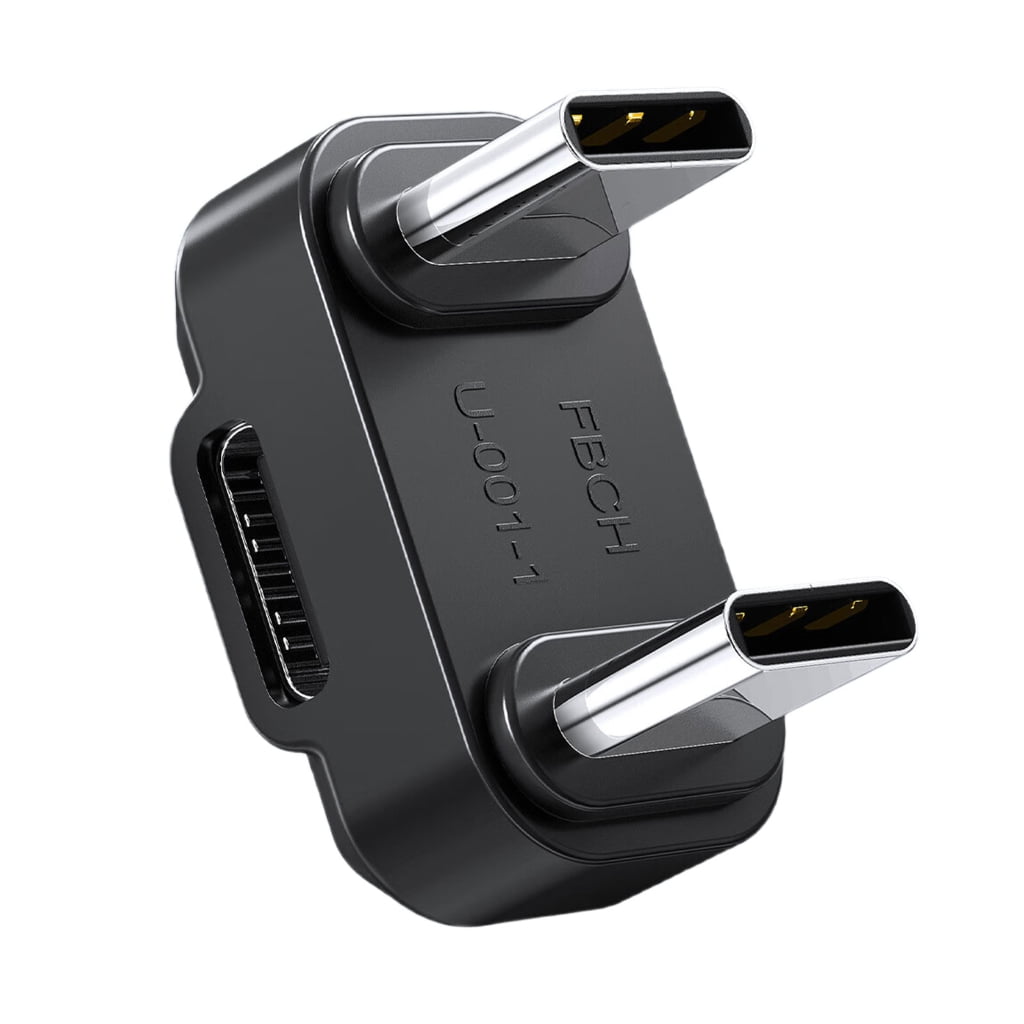 Zeiwohndc USB C OTG Adapter U Type PVC Connectors Supports Simultaneous ...