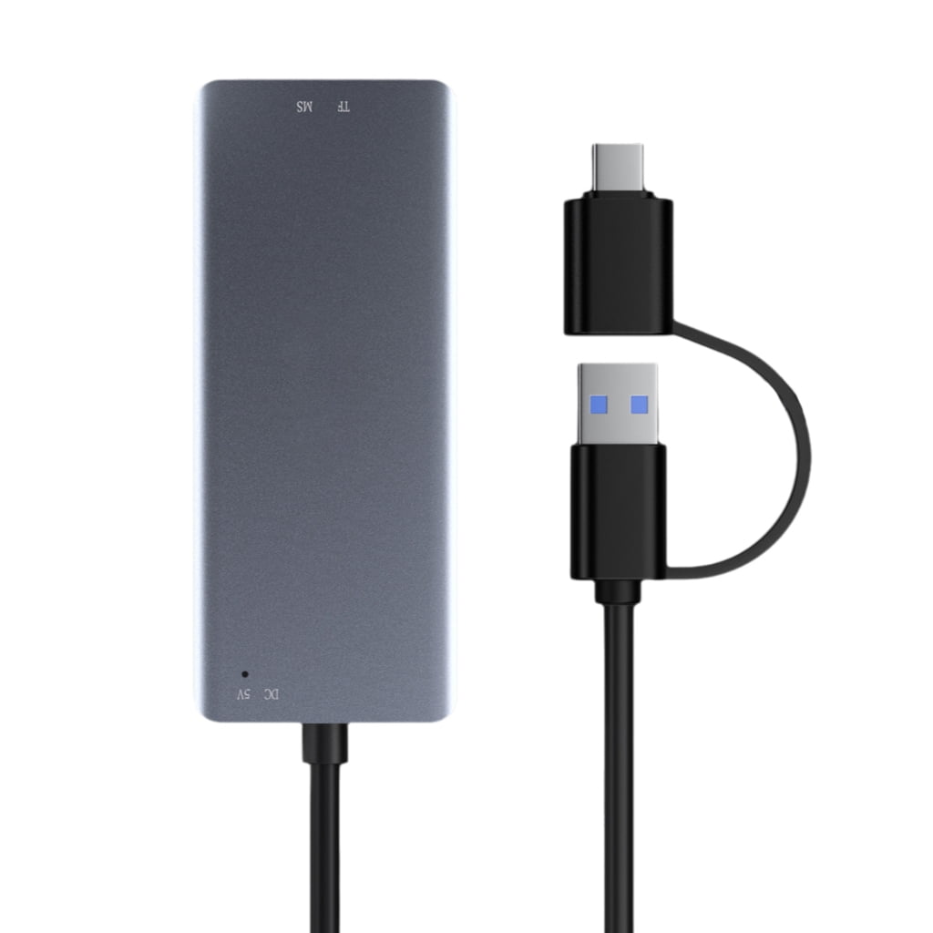 Zeiwohndc USB C USB3.0 Card Reader 5 in 1 Memory Card Reader Adapter ...