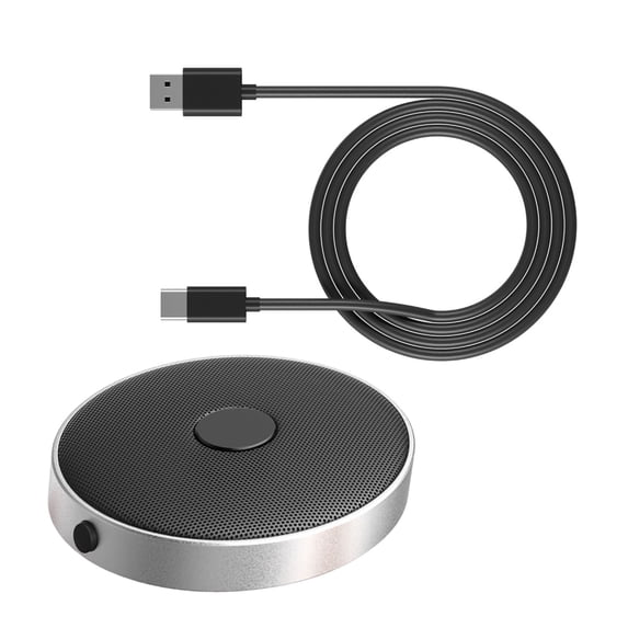 Zeiwohndc USB Conference Microphone for PC and Laptop Omnidirectional ...