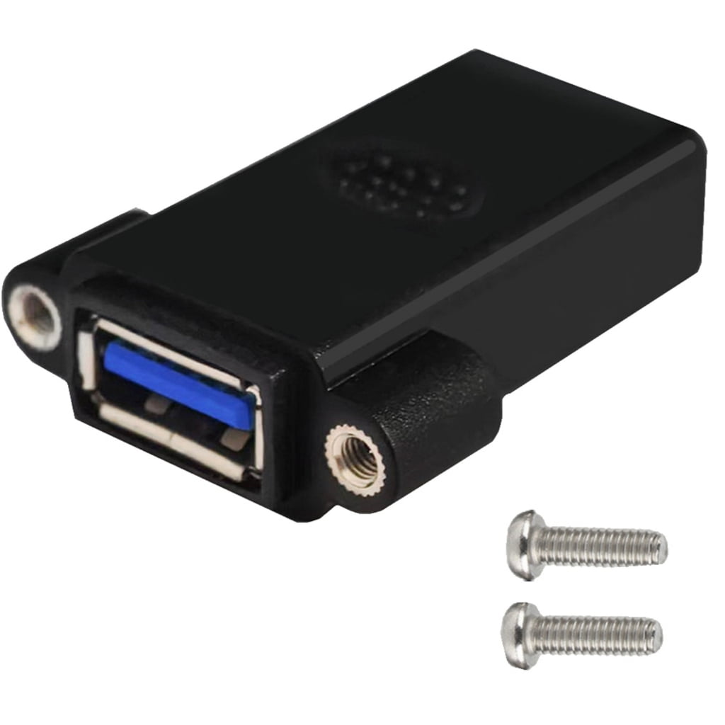 Zeiwohndc USB Female to Female Panel Mount Connectors For Versatile USB ...