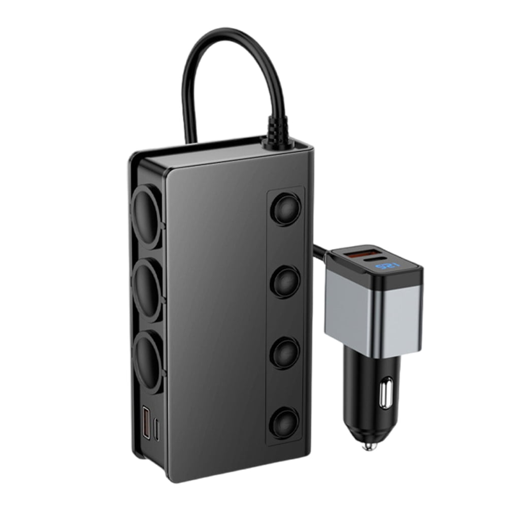 Zeiwohndc USB Port Car Chargers Cigarettes Lighter Adapter QC3 0 PD18W ...