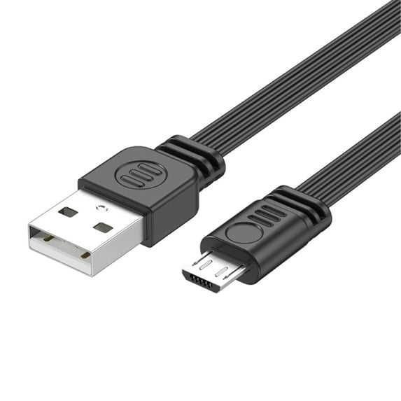 Zeiwohndc USB To USB 5Pin Flat Silicone Charging Cable Right Angle ...