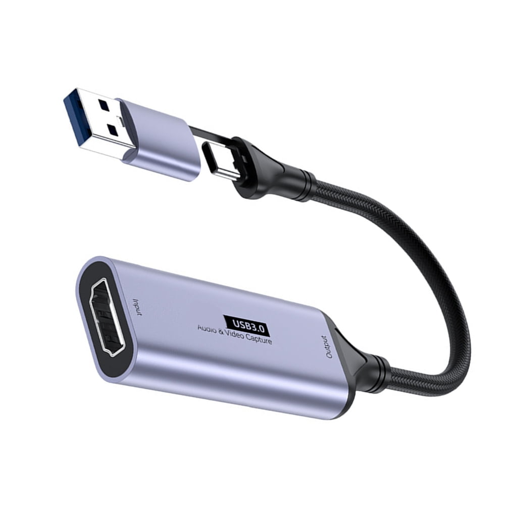 Zeiwohndc USB+Type C to HDTV Video Capture Card Video Converters ...
