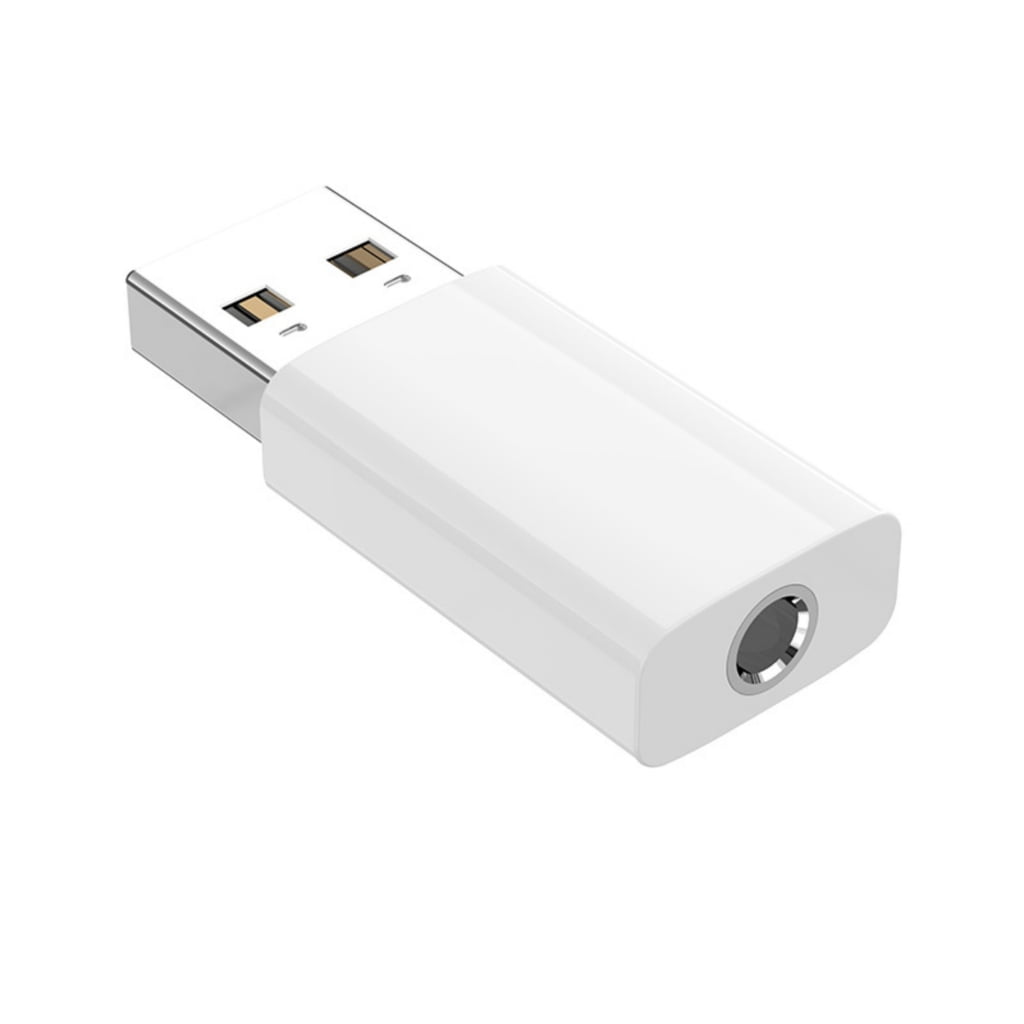 Zeiwohndc USB to 3.5mm 3.5mm TRRS Female Adapter for Audios and Mic Use ...