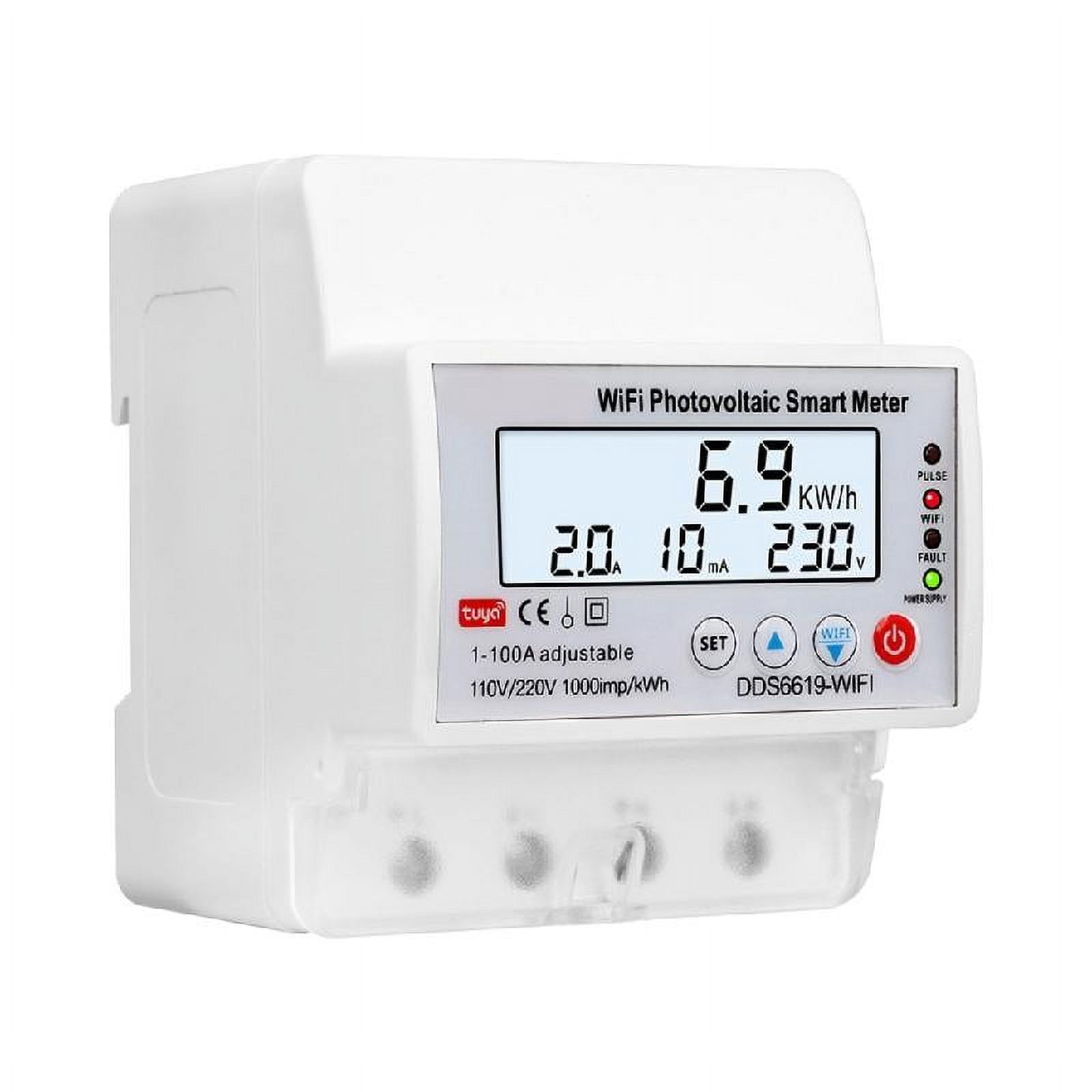 Zeiwohndc WIFI Intelligent Circuits Breaker With Metering Photovoltaic ...