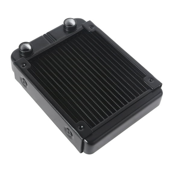 Zeiwohndc Water Cooling Computer Radiator 18 Pipe Aluminum Heat ...