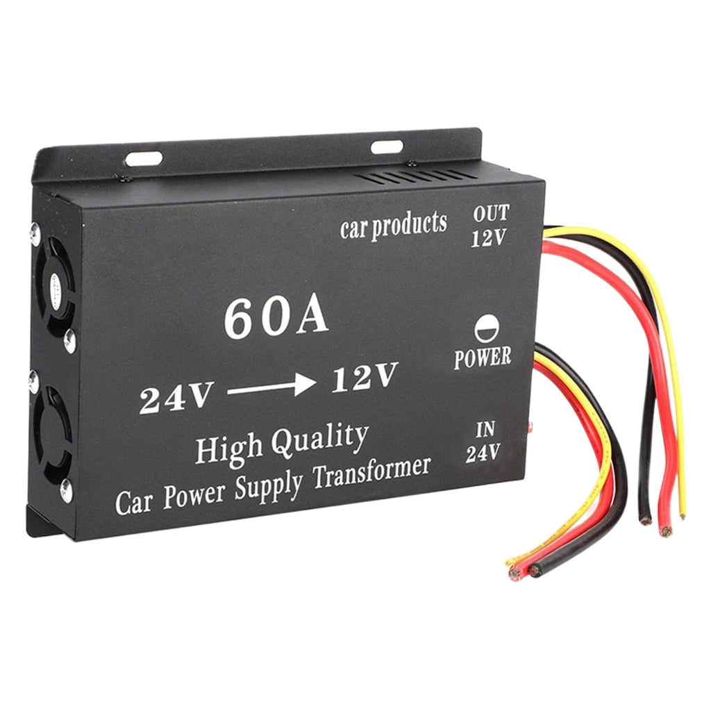 Zeiwohndc Waterproof 24V to 12V Converter Step Down Power Adapter ...