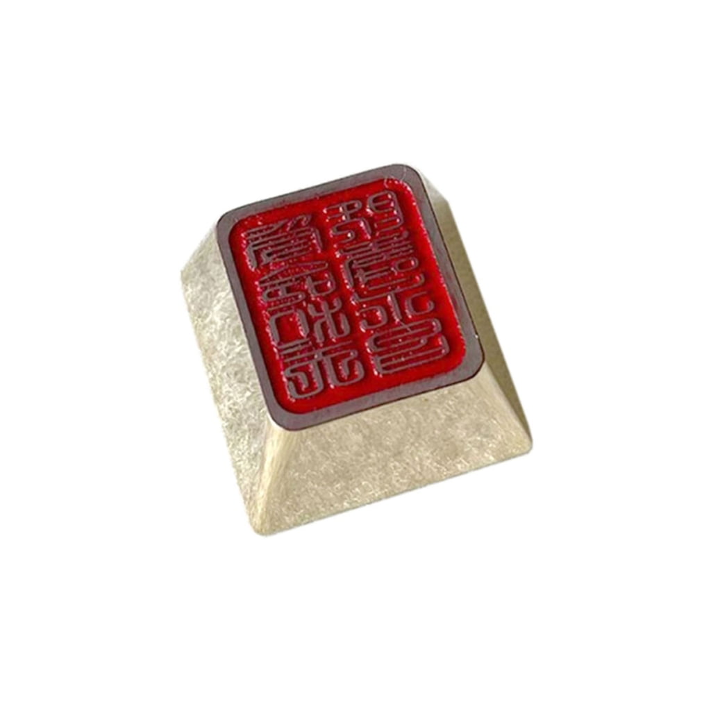 Zeiwohndc Zinc Alloy ESC Keycap Metal Jade Seal Key Button for ...