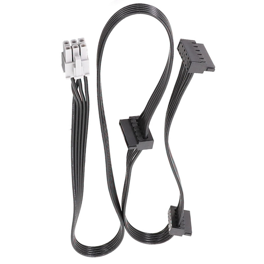 Zeiwohndc for LEADEX SATA 15PIN X3 X4 Cable 16AWG PCIE Graphics Card ...