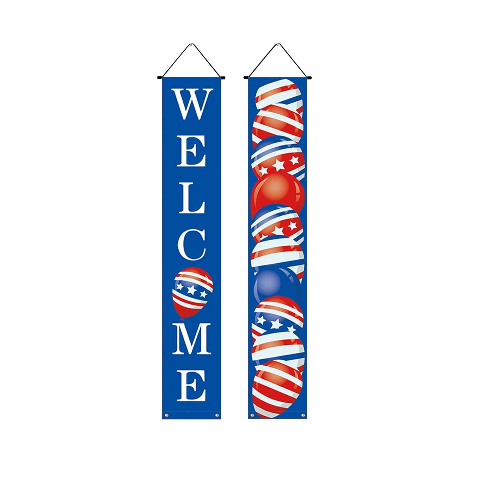 Zeiyignr Patriotic Decor Door Banner, 4Th Of July Decorations Banners ...