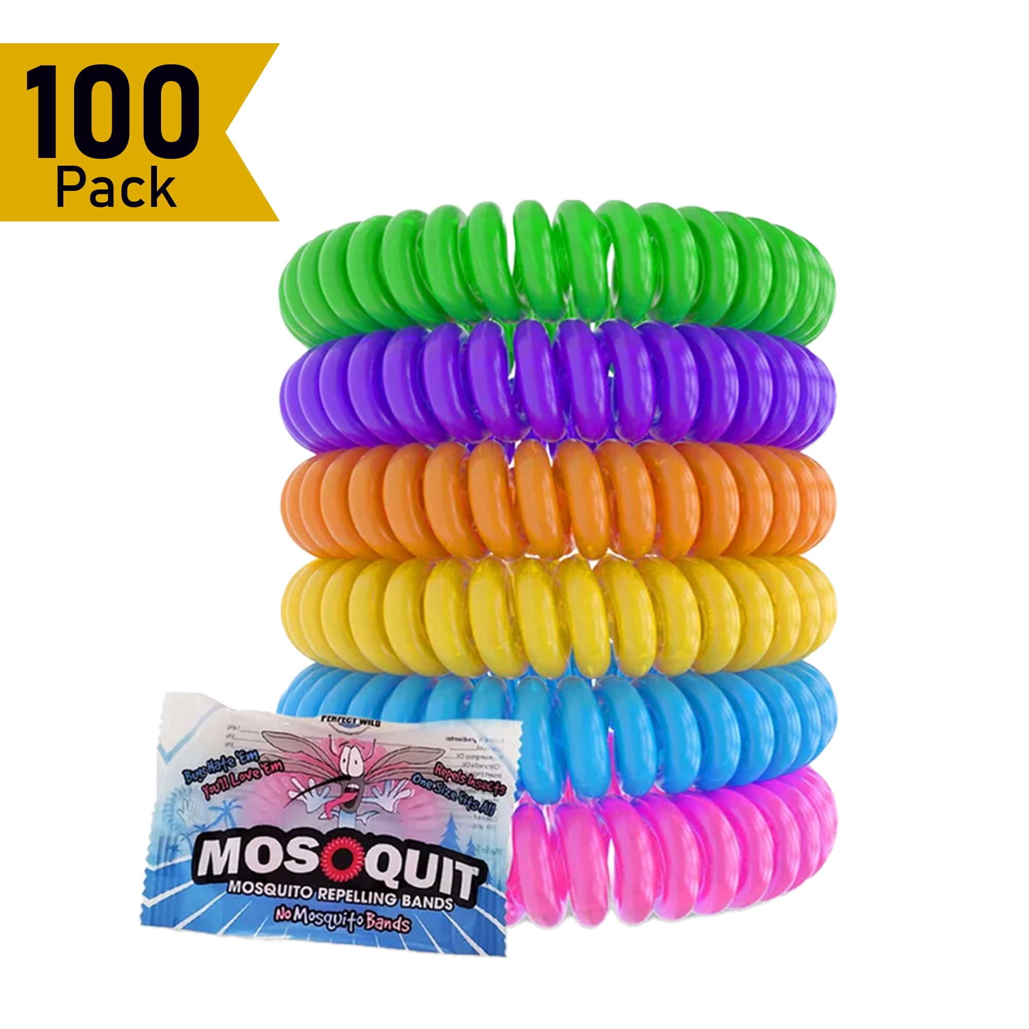 ZekPro Mosquito Repellent 100 Pack: Advanced Outdoor Insect Protection ...