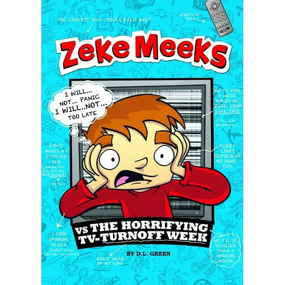 Zeke Meeks Zeke Meeks Vs the Horrifying Tv-Turnoff Week, (Paperback ...