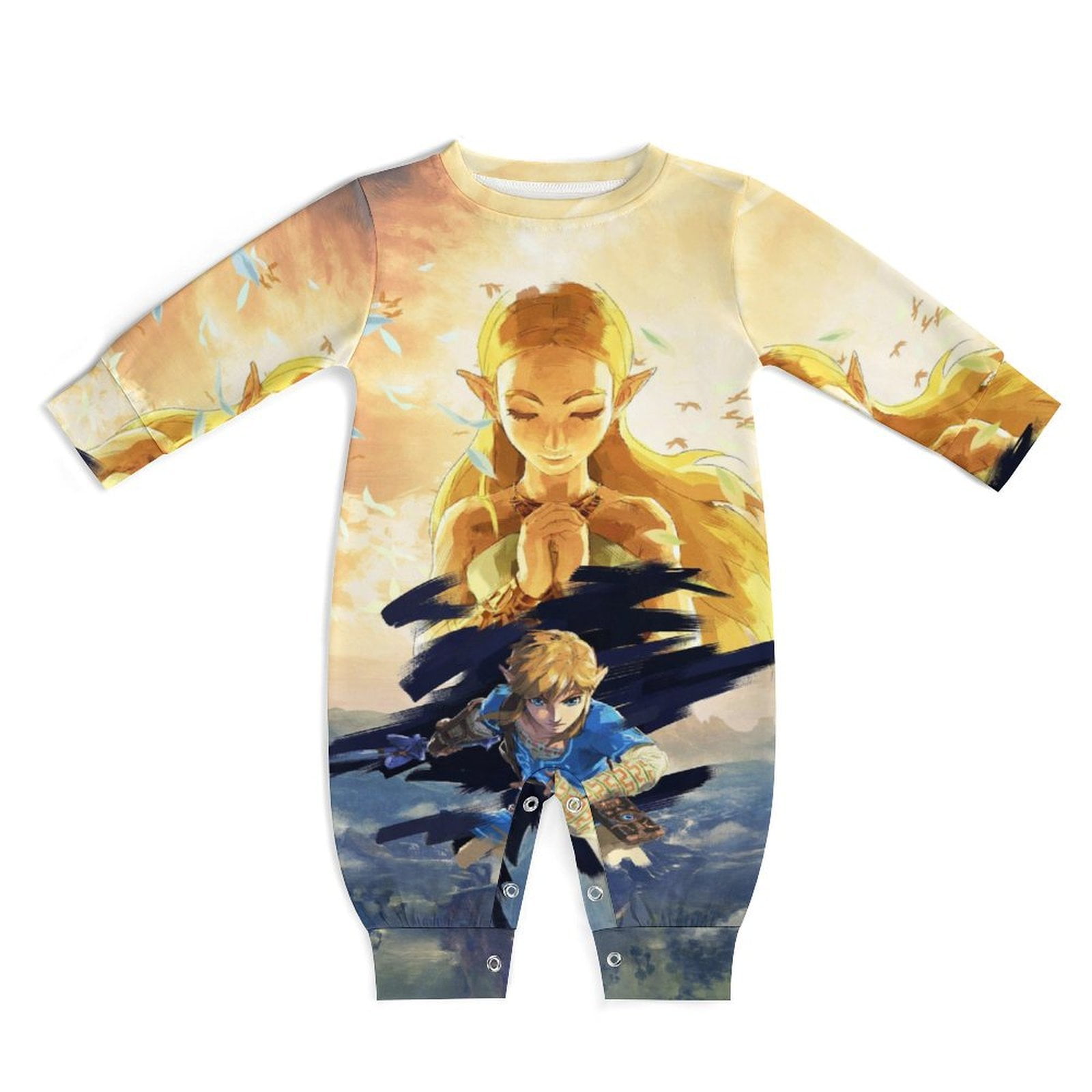 Zel-,Da Newborn Baby Romper Clothing Infant Long Sleeve Clothes ...