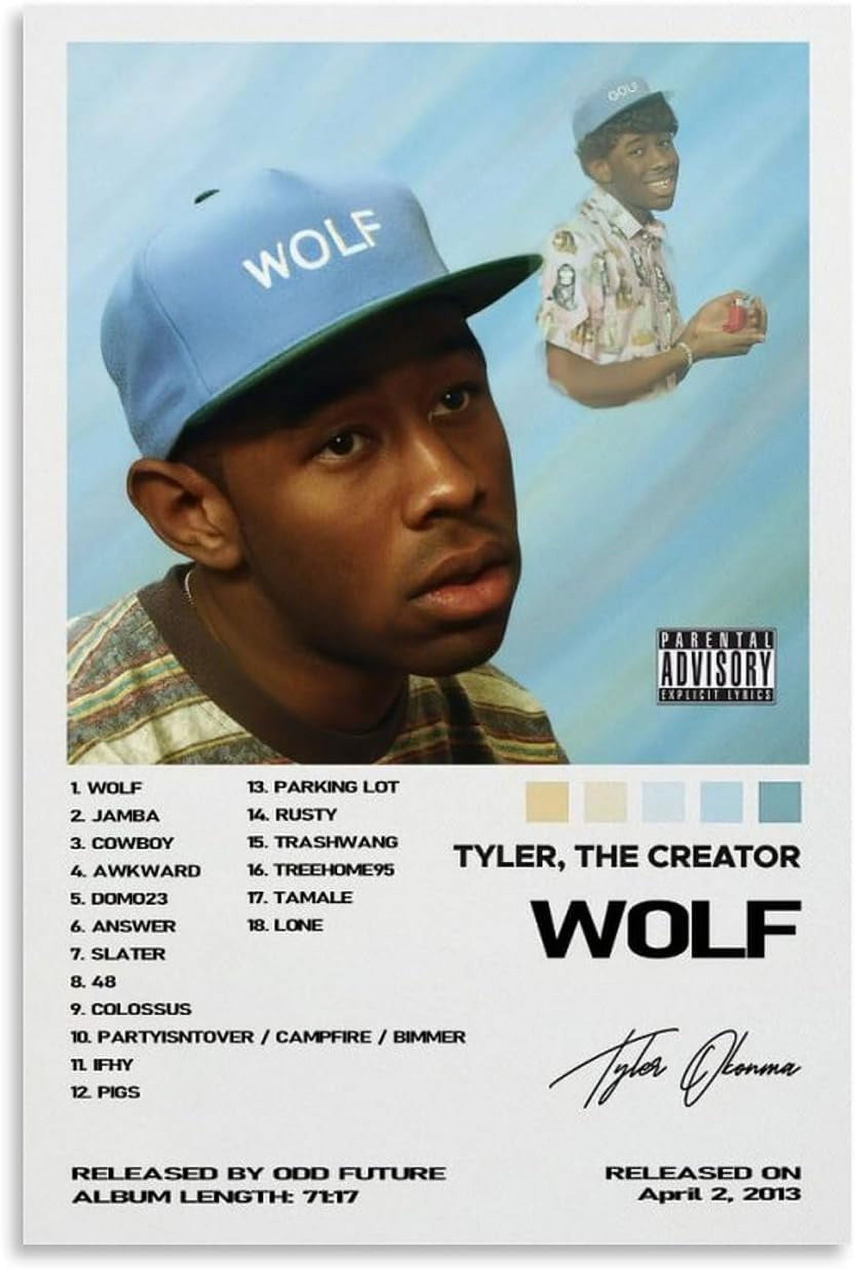 Zelbuck Tyler Poster The Creator Call Me If You Get Lost Album Cover ...