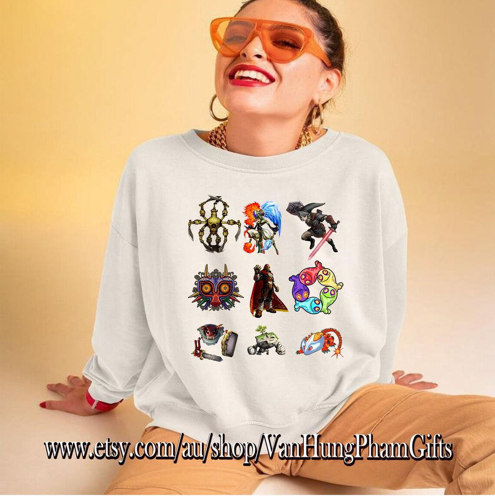 Zelda Bosses Shirt, Zelda Villains Shirt, Breath Of The Wild Shirt ...