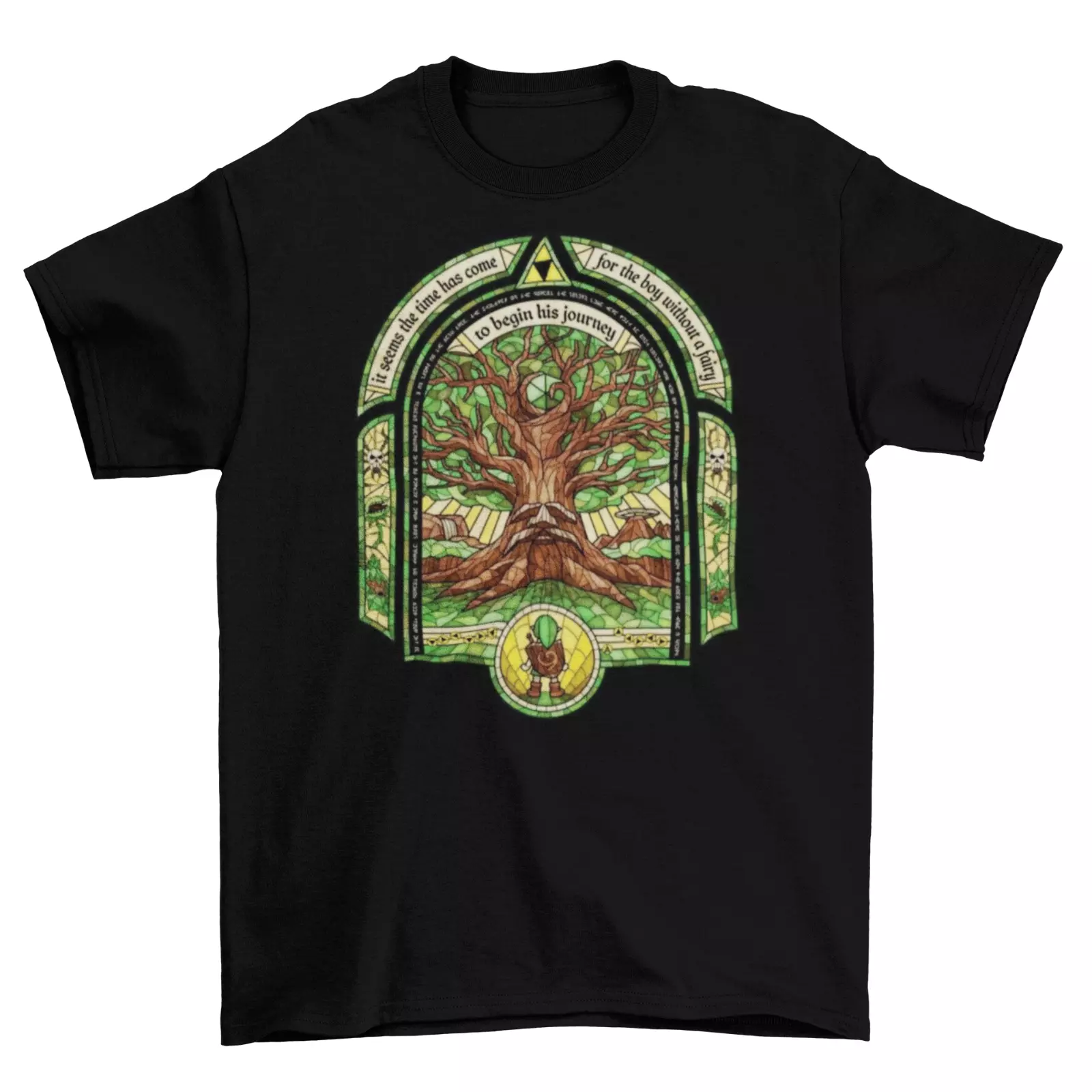 Zelda Deku Tree T-Shirt Unisex Cotton Adult Nintendo Link Video Game ...